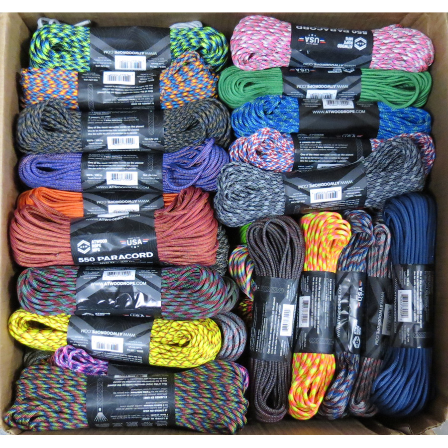 Atwood Rope 100' 550 Paracord-The Snare Shop