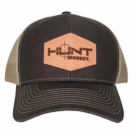 Hunt Monkey Leather Pat Hat-The Snare Shop