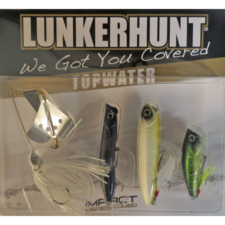 Lunkerhunt Topwater Bait Combo-The Snare Shop