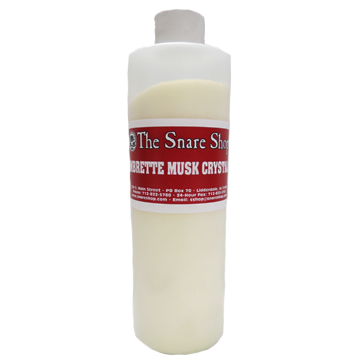 ambrette crystals, bobcat, fox, coyote, muskrat, beaver, coo-The Snare Shop