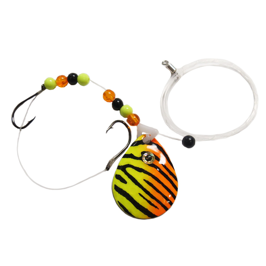 ric's walleye crawler rigs - #4 double hook-The Snare Shop